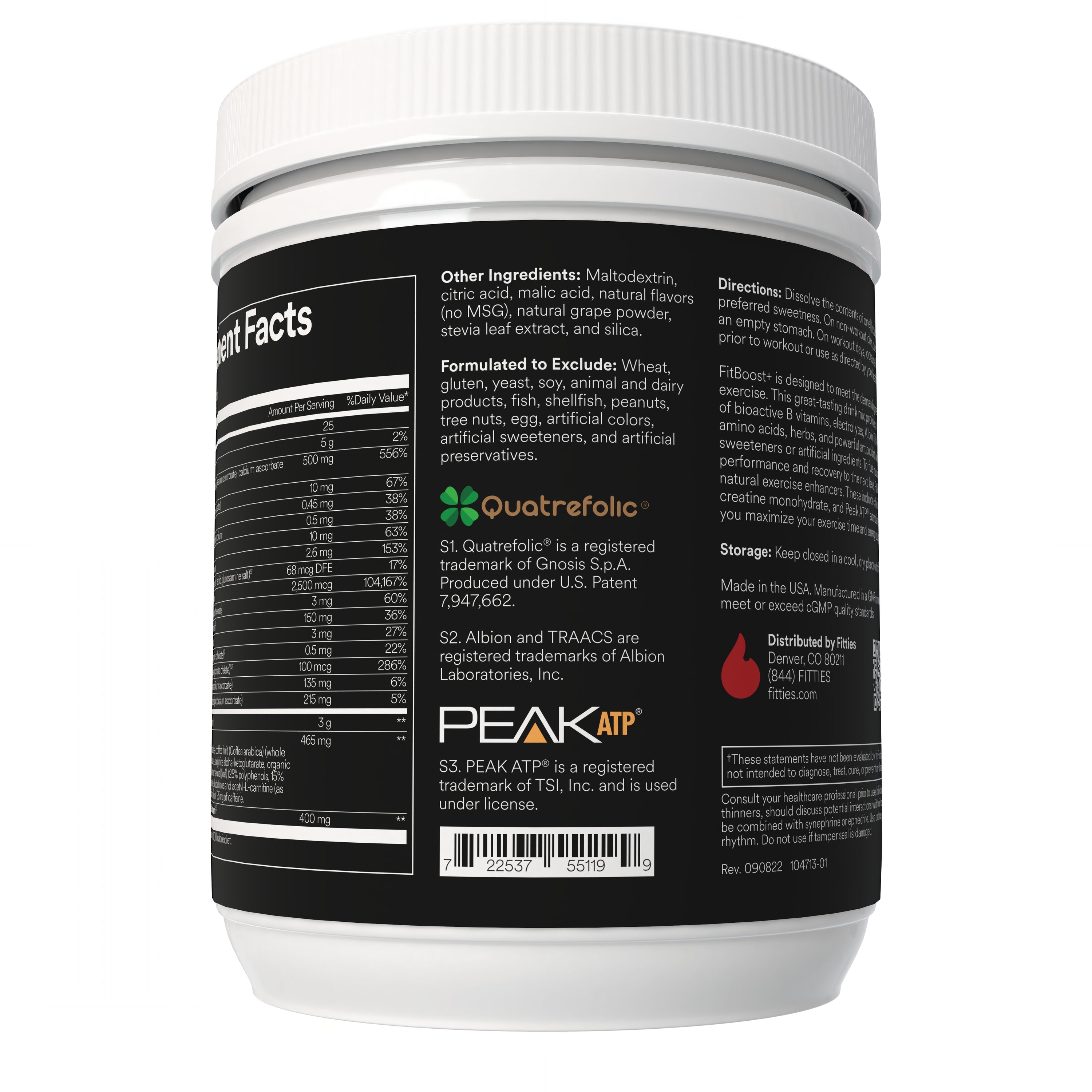 FitBoost+ | Ultra-Premium Pre-Workout Supplement